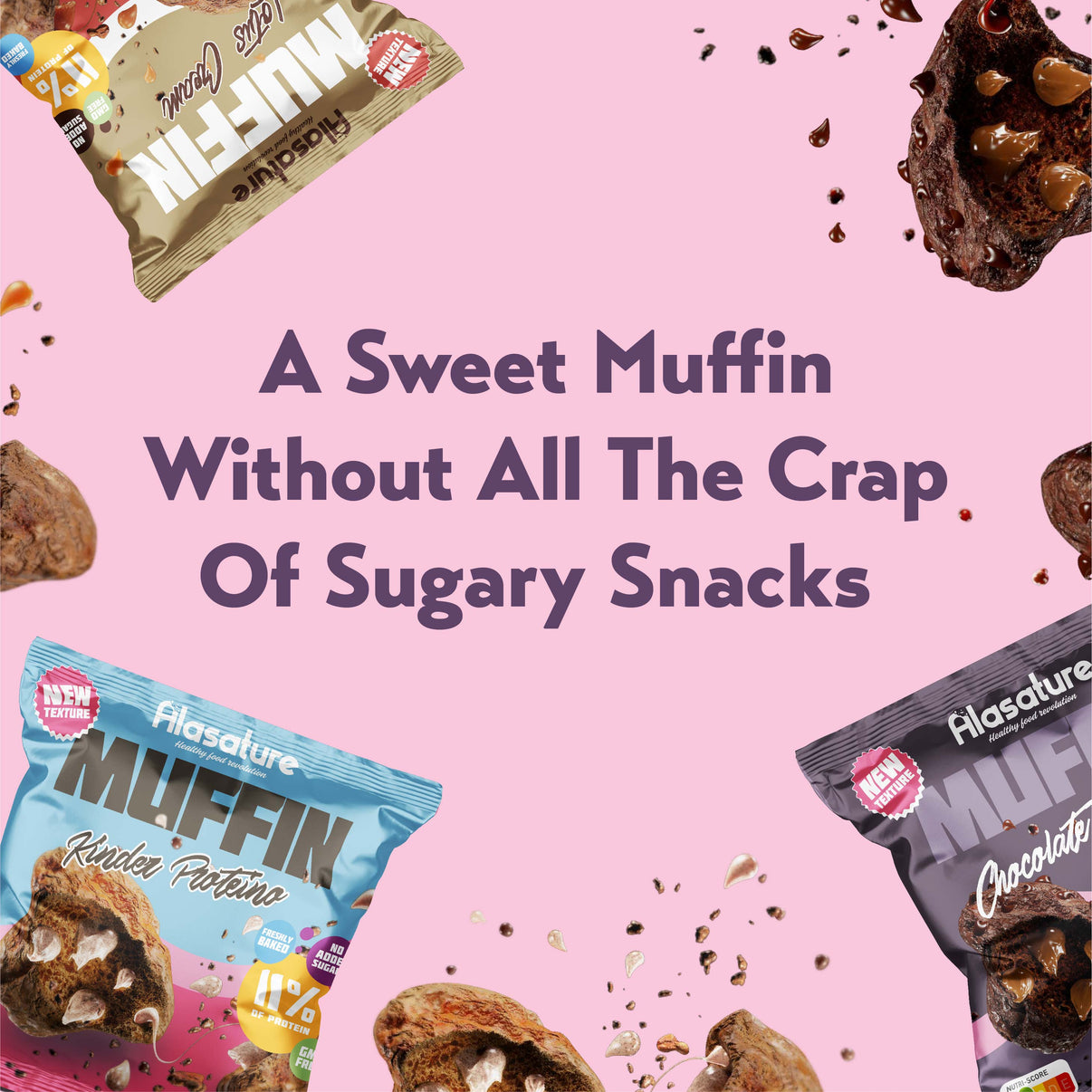 Alasature Protein Muffin (Box of 5) – Beauty Go Round